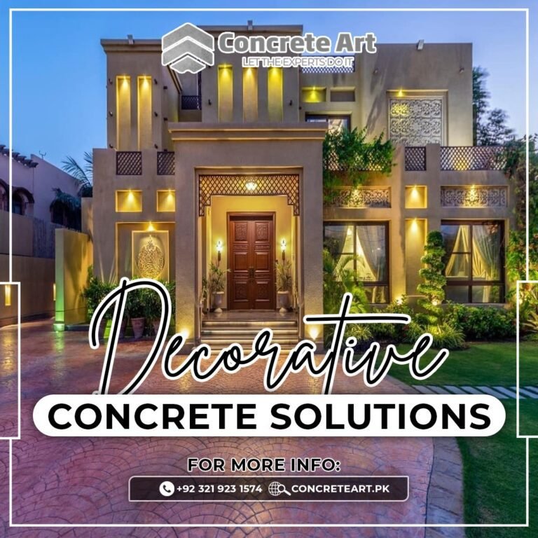 Custom Concrete Wall Panels for Homes in Pakistan
